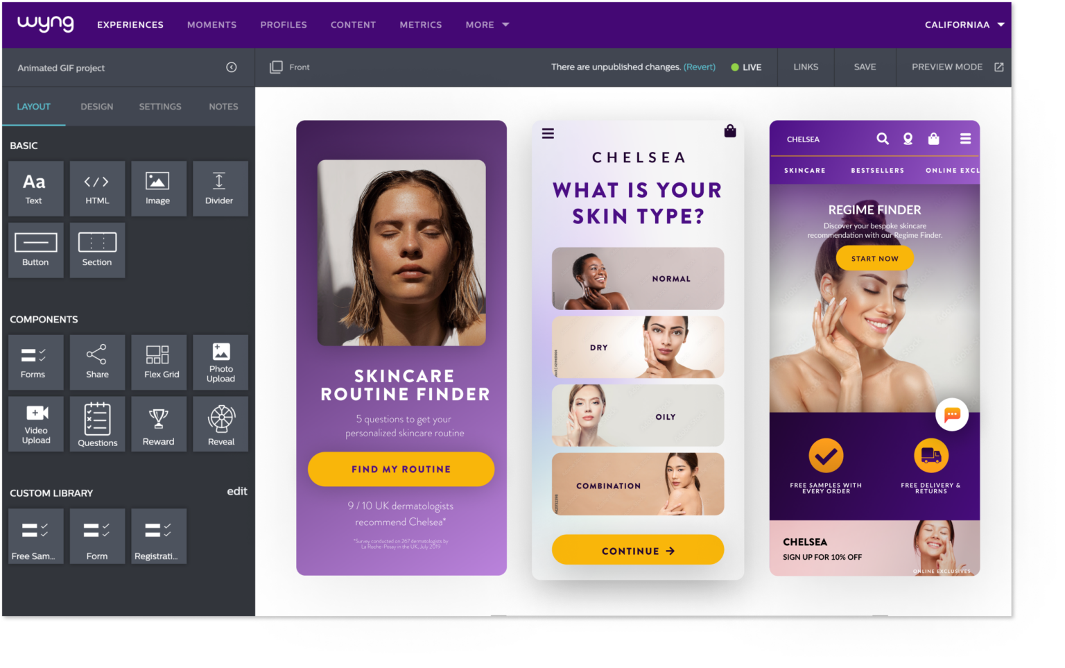 Experience Studio – Wyng