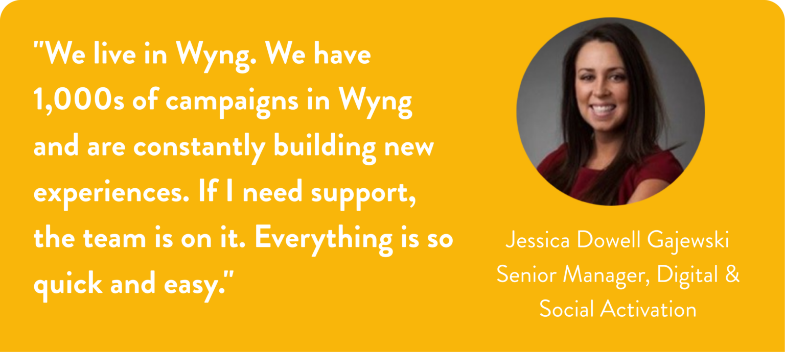 LEARFIELD Scales Engagement with Thousands of Wyng Experiences – Wyng