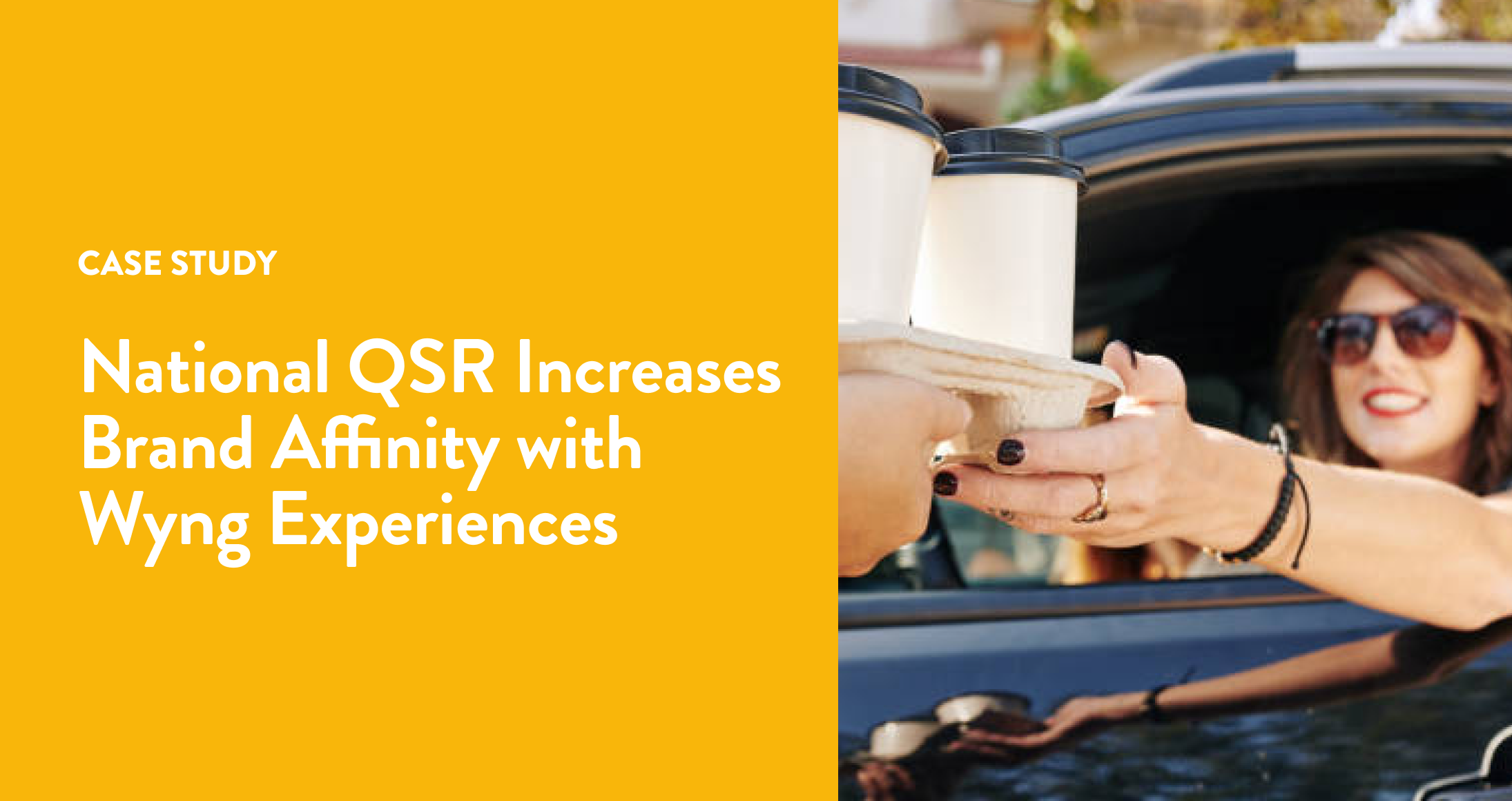 National QSR Increases Brand Affinity with Wyng Experiences – Wyng