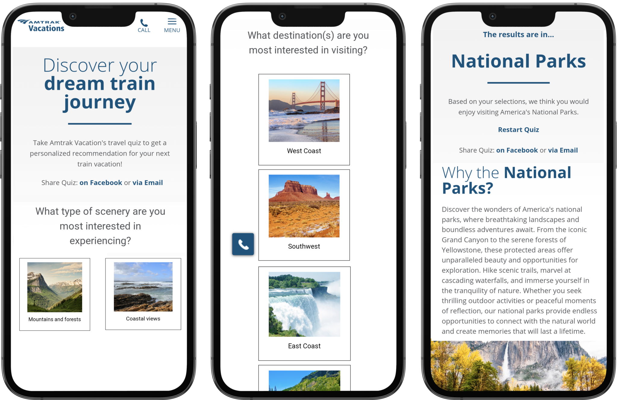 Experience Highlight: Amtrak Vacations Trip Finder – Wyng